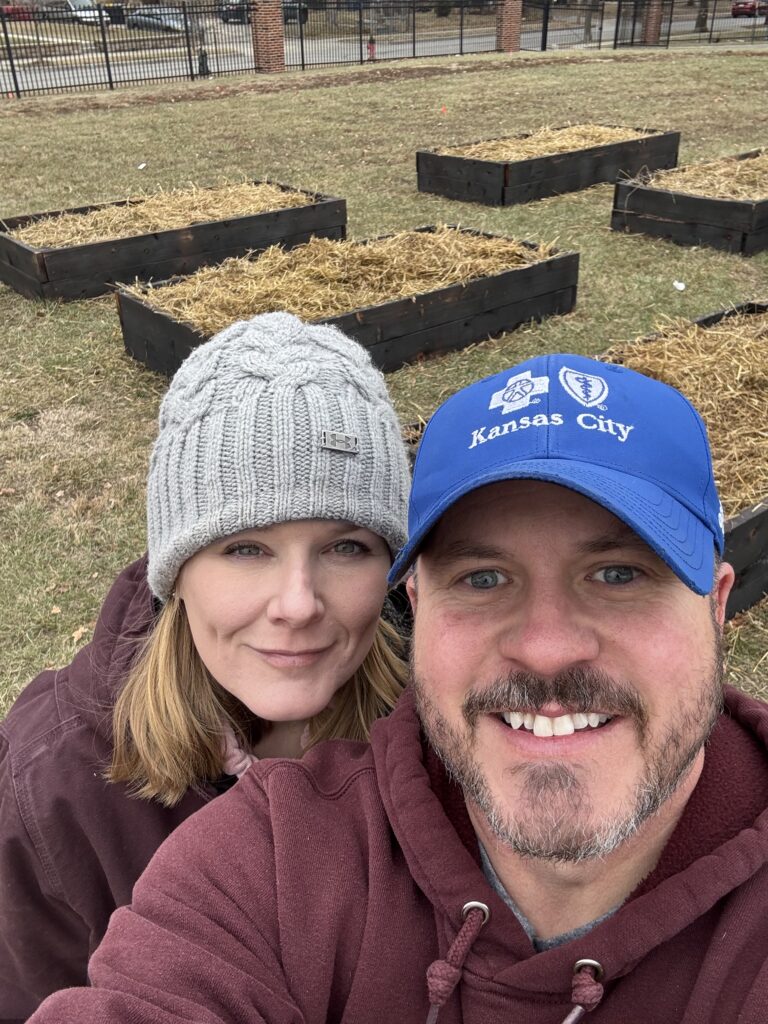 Volunteers Begin Building DeLaSalle Learning Farm | Blue KC