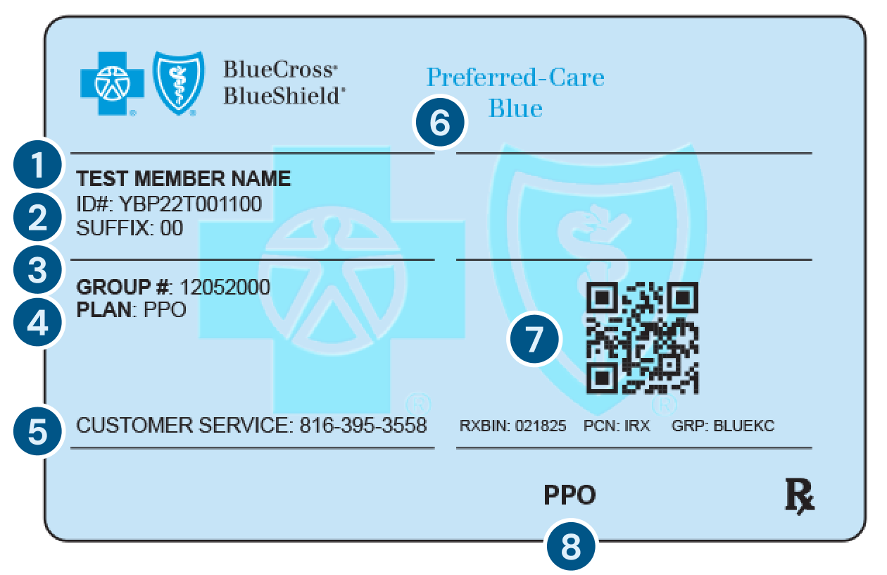 My ID Card | Blue KC